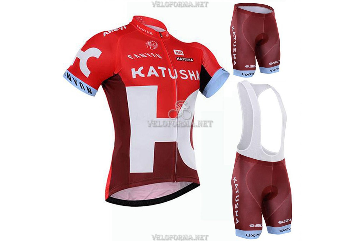 Купить велоформу Катюша 2016, cycling jersey Katusha